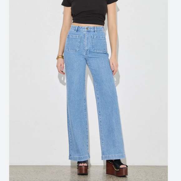 ROLLA'S | Jeans | Rollas Denim High Rise Light Wash Sailor Jeans | Poshmark